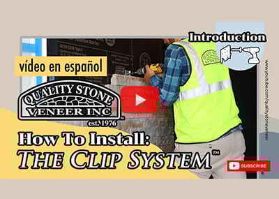 Interior Stone Wall Clip System Resources - Quality Stone Veneer