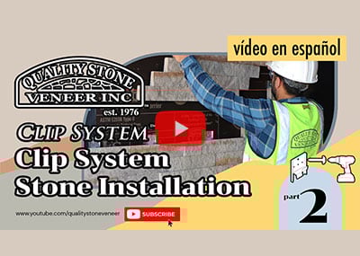 Interior Stone Wall Clip System Resources - Quality Stone Veneer