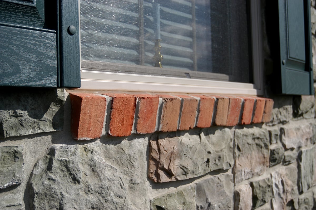Historic Brick Sill