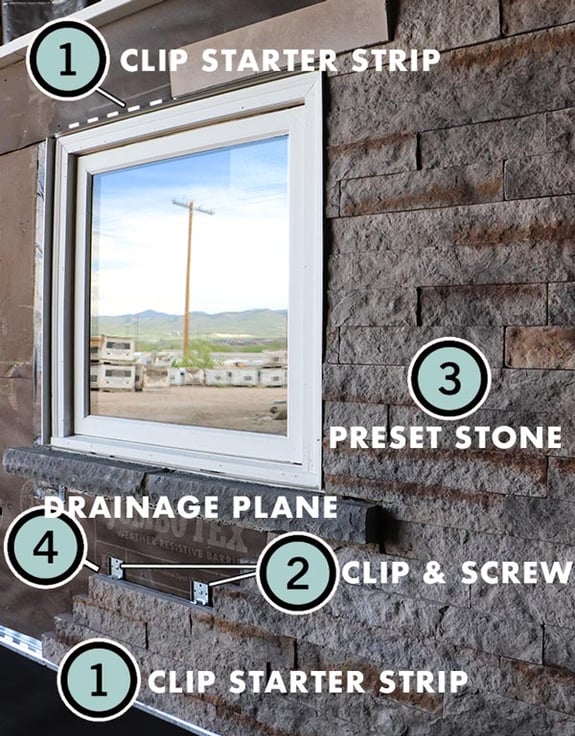 Clip Stone Veneer - Quality Stone Veneer