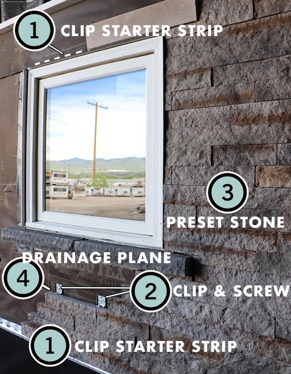 Clip Stone Veneer - Quality Stone Veneer