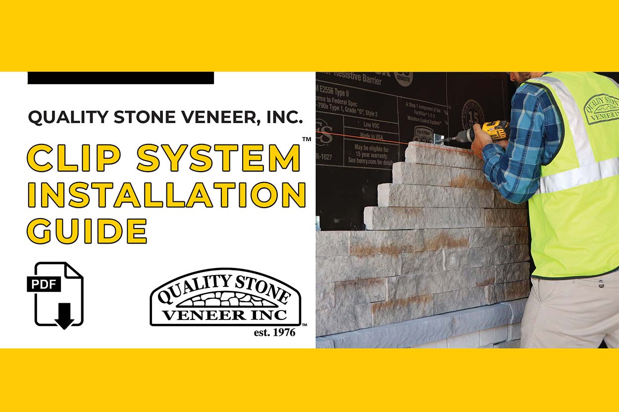 The Quality Stone Veneer Clip System™